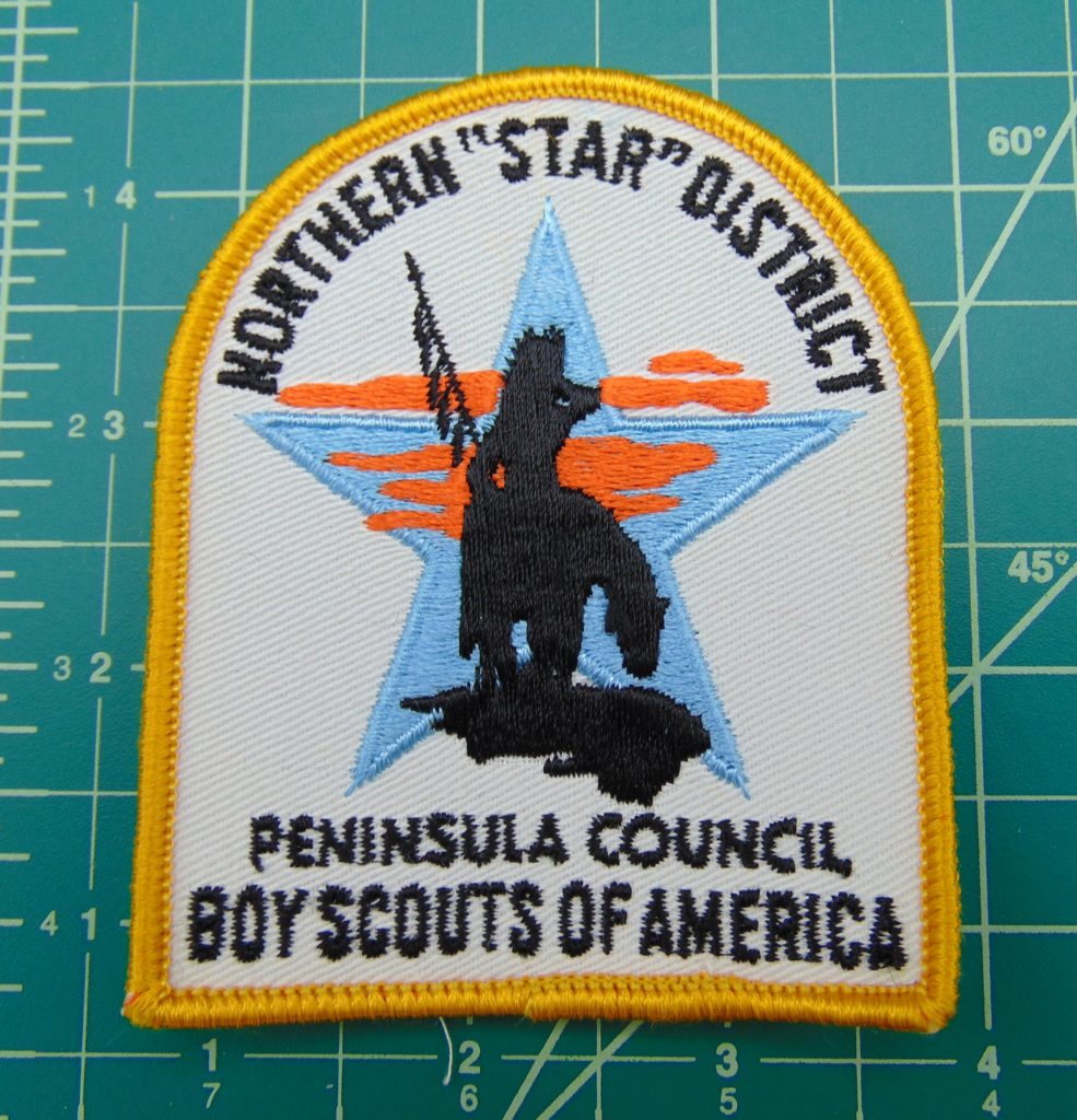Vintage Boy Scouts of America BSA Northern Star District Patch
