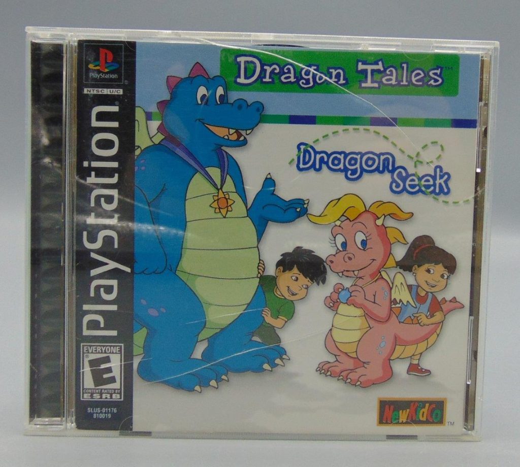 Dragon Tales Dragon Seek (Sony PlayStation 1, 2000) PS1