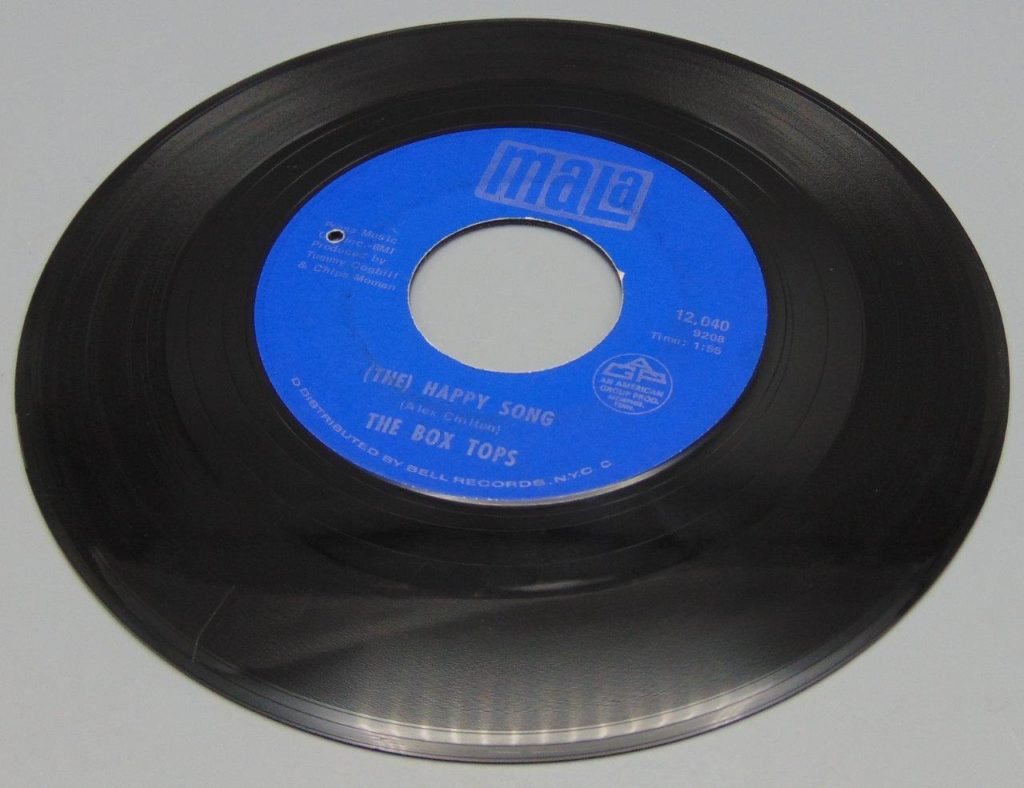 The Box Tops Soul Deep/(The) Happy Song 45 RPM 12040 Mala Records