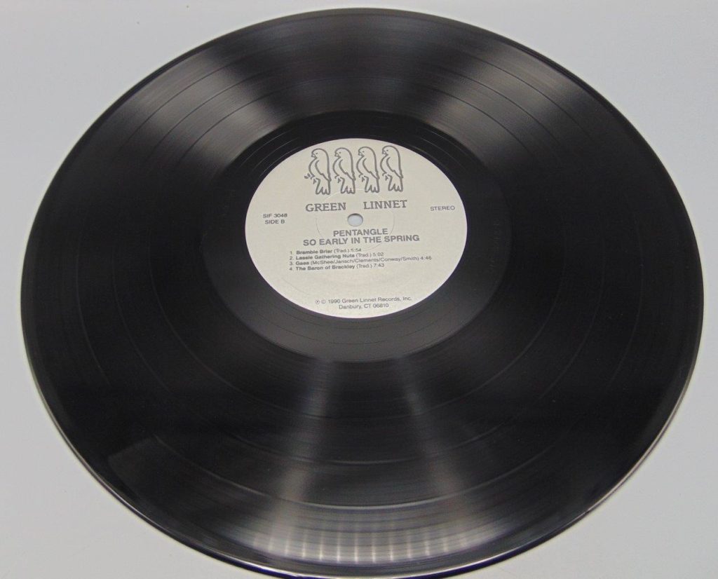 Pentangle So Early in the Spring LP SIF 3048 Green Linnet Records