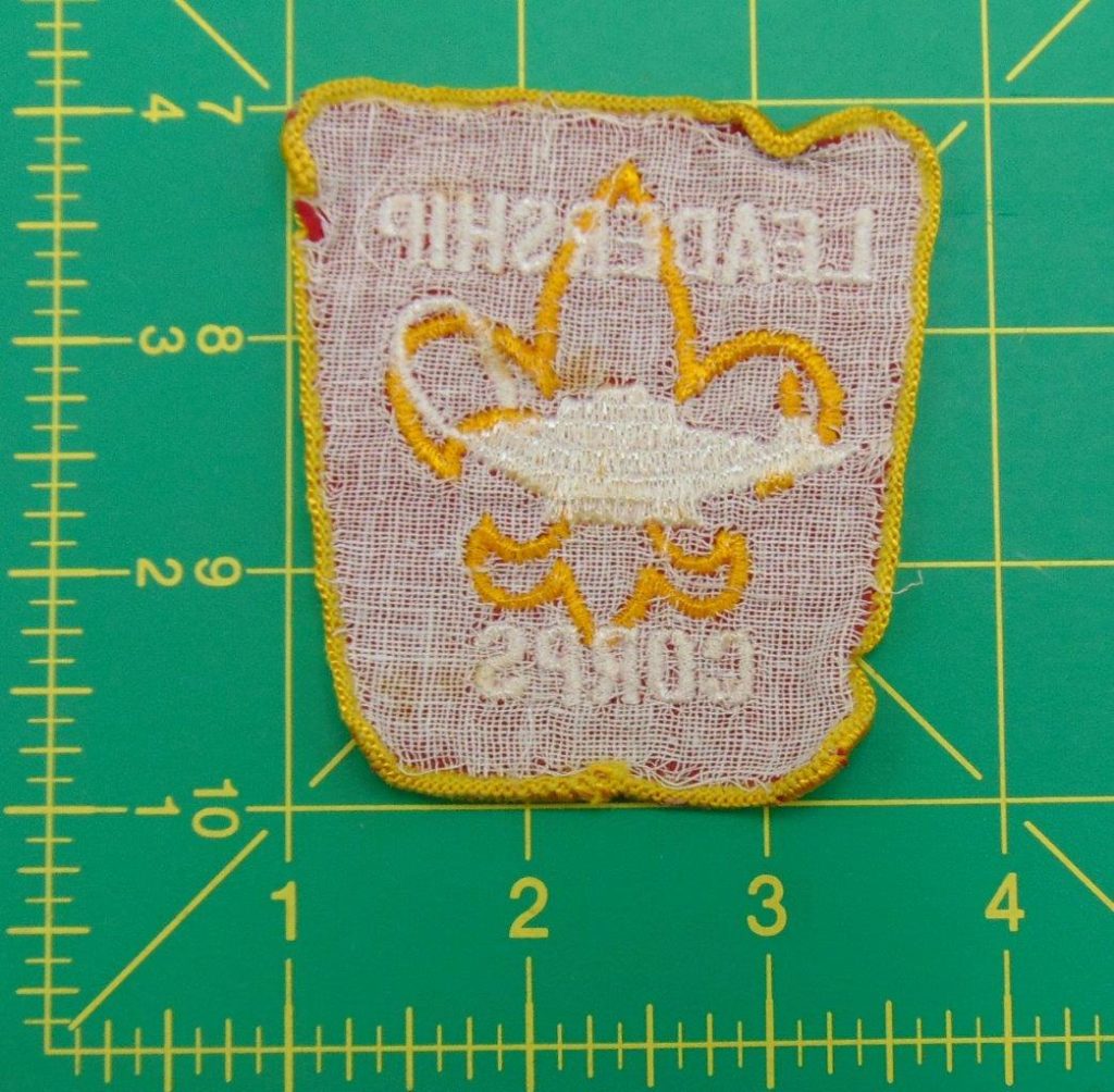 Vintage Boy Scouts of America BSA Leadership Corps Patch