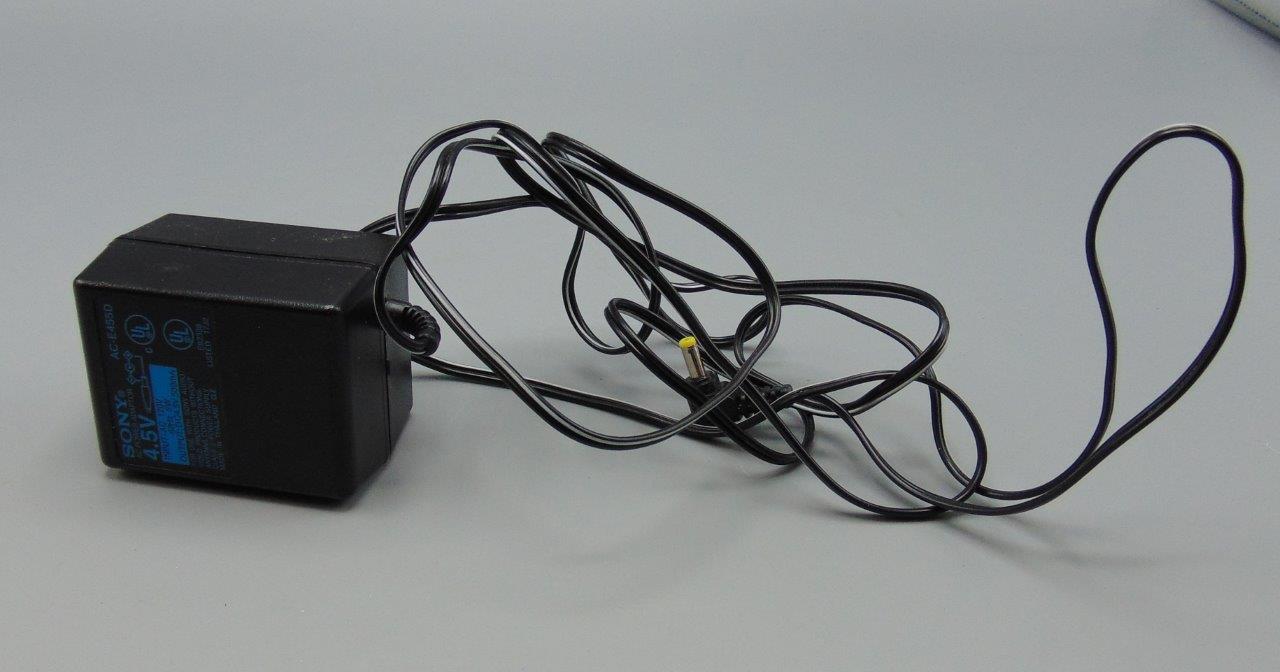 Sony Power Supply AC Adapter 4.5 Volt for CD, Diskman, MD Minidisc, MP3 ...
