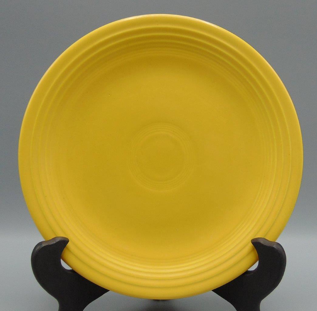 Fiesta Yellow 7 1/2" Salad Plate Vintage/Older Fiestaware