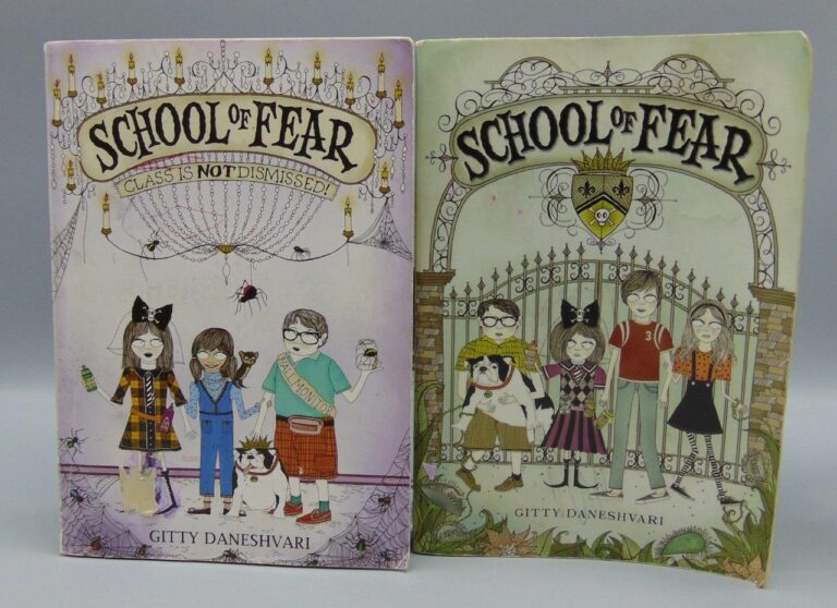 School of Fear By Gitty Daneshvari Volumes 1 and 2 Paperback