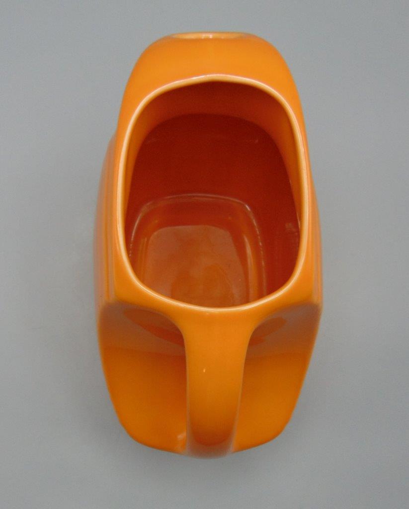 Fiesta Fiestaware Tangerine Disc Ice Lip Water Pitcher p86