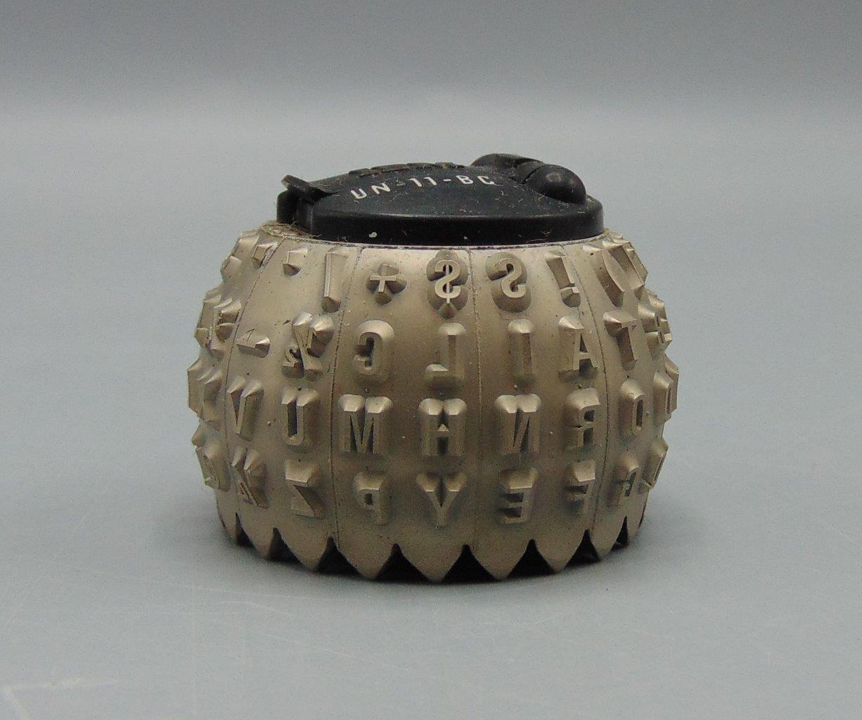 IBM Selectric Typeball Element UN-11-BC Univers 11 Y Bold Condensed