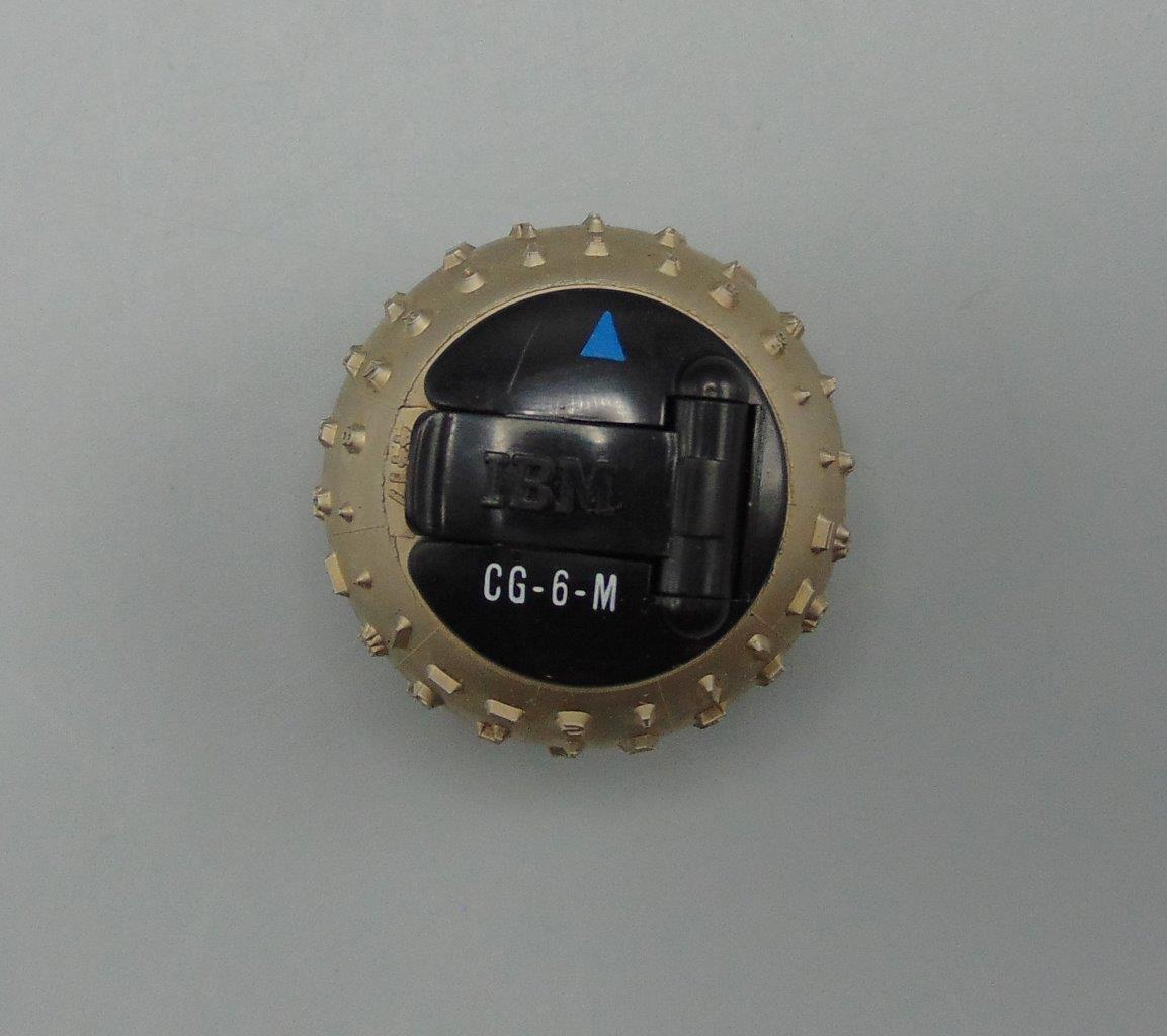 IBM Selectric Typeball Element CG-6-M Copperplate Gothic 6 B Medium