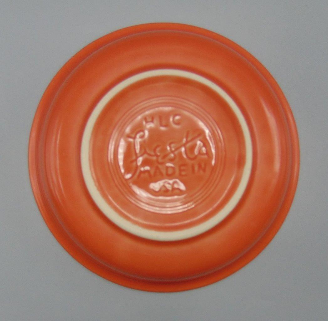 Fiesta Fiestaware Persimmon 7" Coup Cereal Bowl