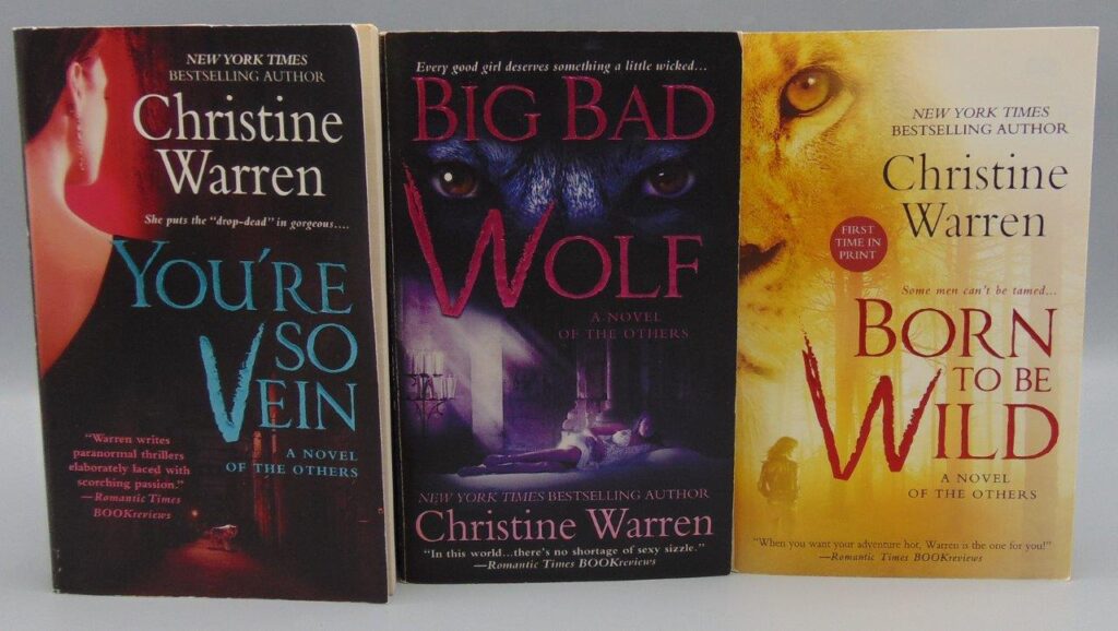 Christine Warren The Others Books 1-9 Lot